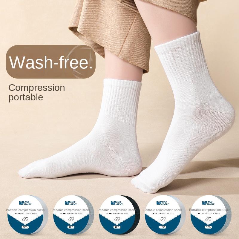 Disposable Compression Socks Travel Men's and Women's Daily Disposable ...