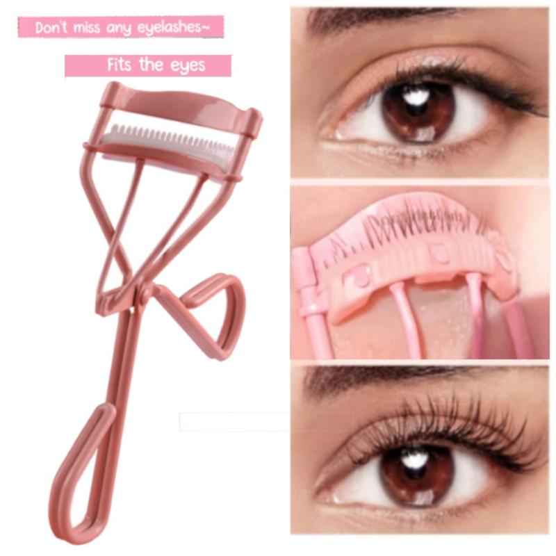 Eyelash Curler with Comb Handheld Long Lasting Metal Eyelash - TikTok ...