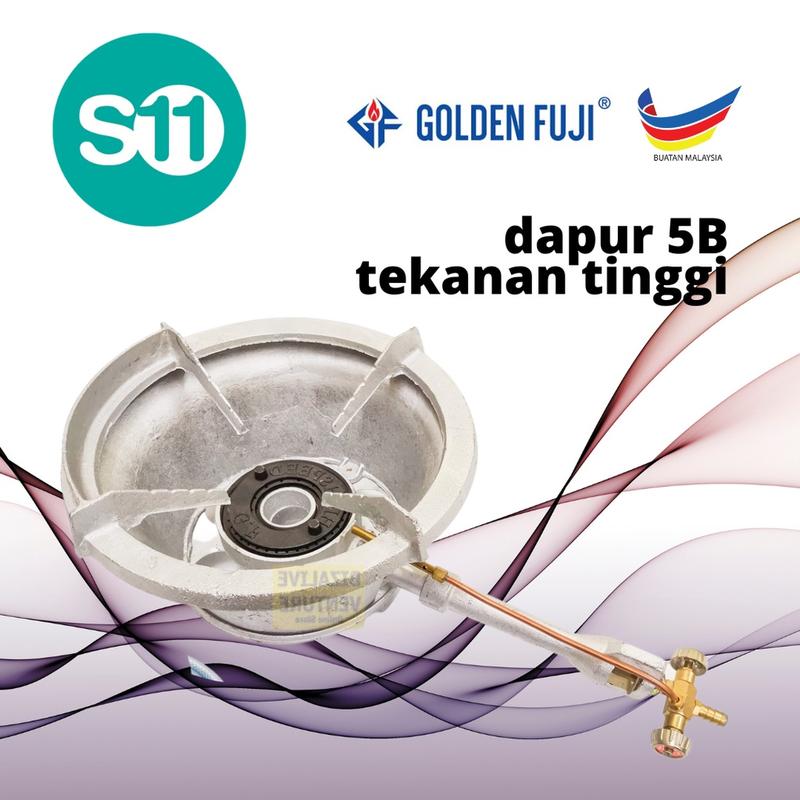 Golden Fuji 3B/5B High Pressure Gas Stove Fast Cooking Gas Stove ...
