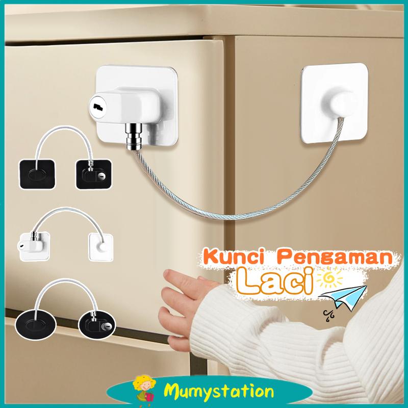 Kunci Pengaman Jendela Kunci Kulkas Pengaman Anak Bayi Child Window ...