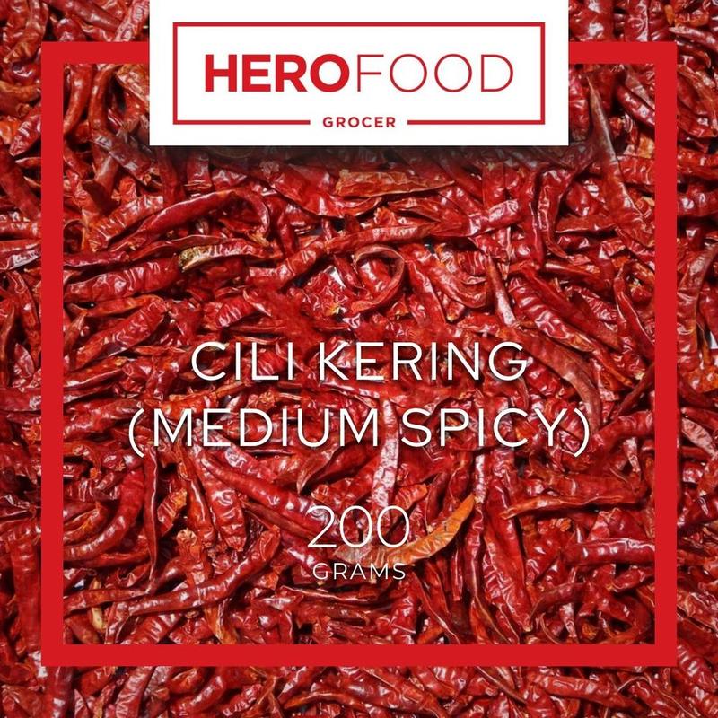 Cili kering / Dry chili (medium spicy) 250g - TikTok Shop Malaysia