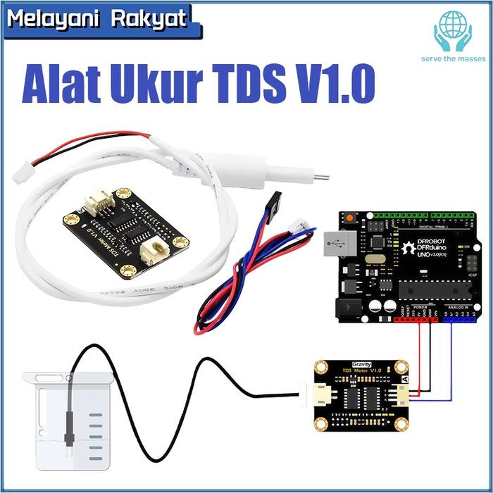 Promo Modul Sensor Pengukur TDS & Konduktivitas Kualitas Air V1.0 untuk ...