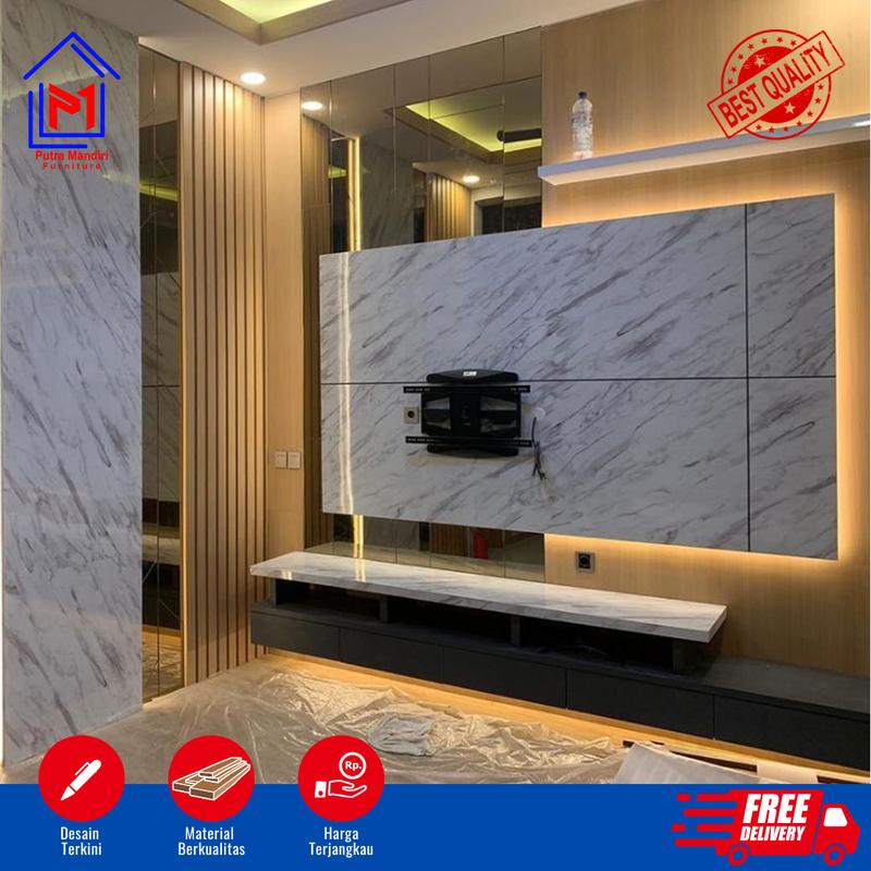backdrop tv minimalis modern,backdrop tv minimalis ruang keluarga ...