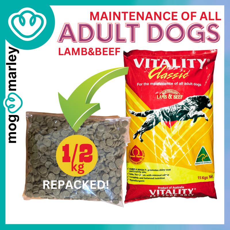 Vitality Classic Lamb & Beef Maintenance Adult Dry food 1/2k - TikTok ...