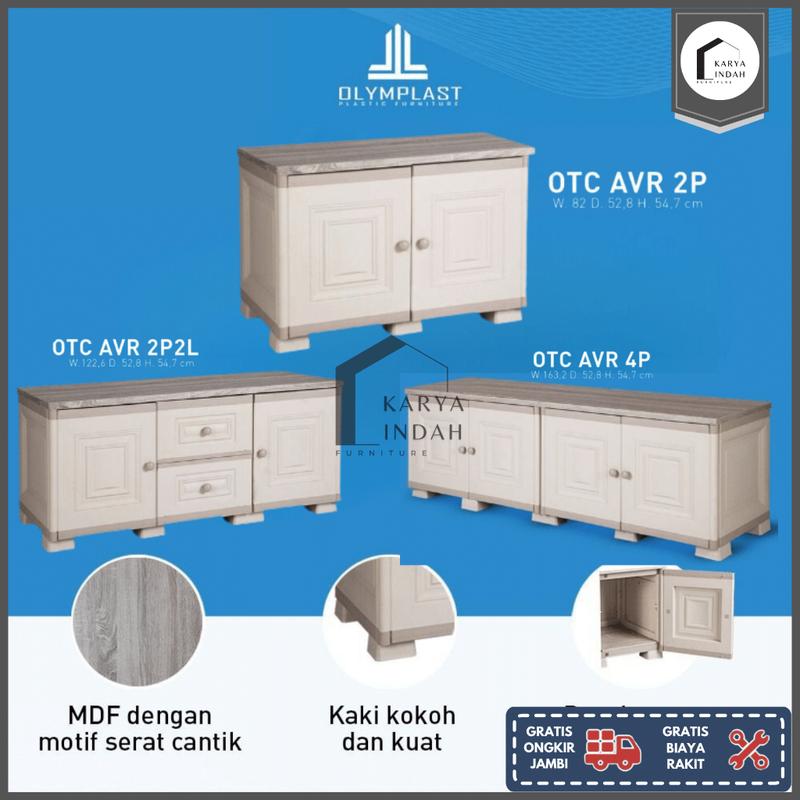 Rak TV Plastik OTC OLYMPLAST TRANSFORM CABINET AVR - Lemari / Meja ...