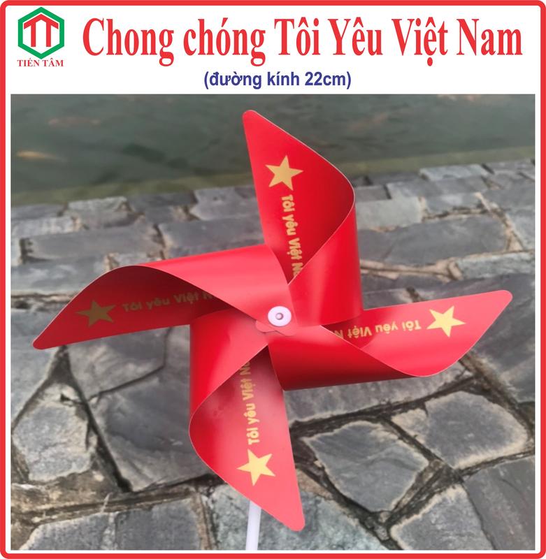 Chong chóng "Tôi Yêu Việt Nam" cầm tay 22cm Đồ Chơi Toy - TikTok Shop ...