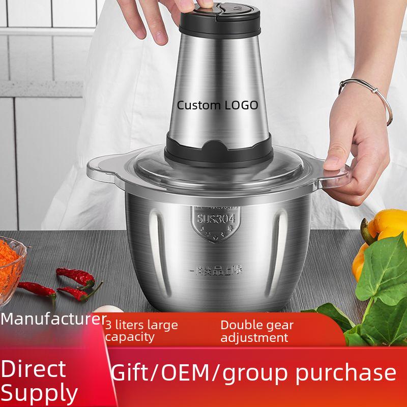 3L Large Capacity Stainless Steel British Standard Meat Grinder ...