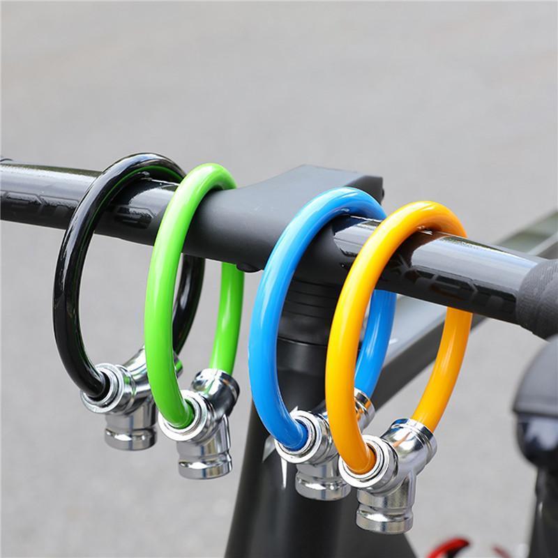 1PC Portable Thickened Steel Cable Zinc Alloy Ring Lock Mountain ...