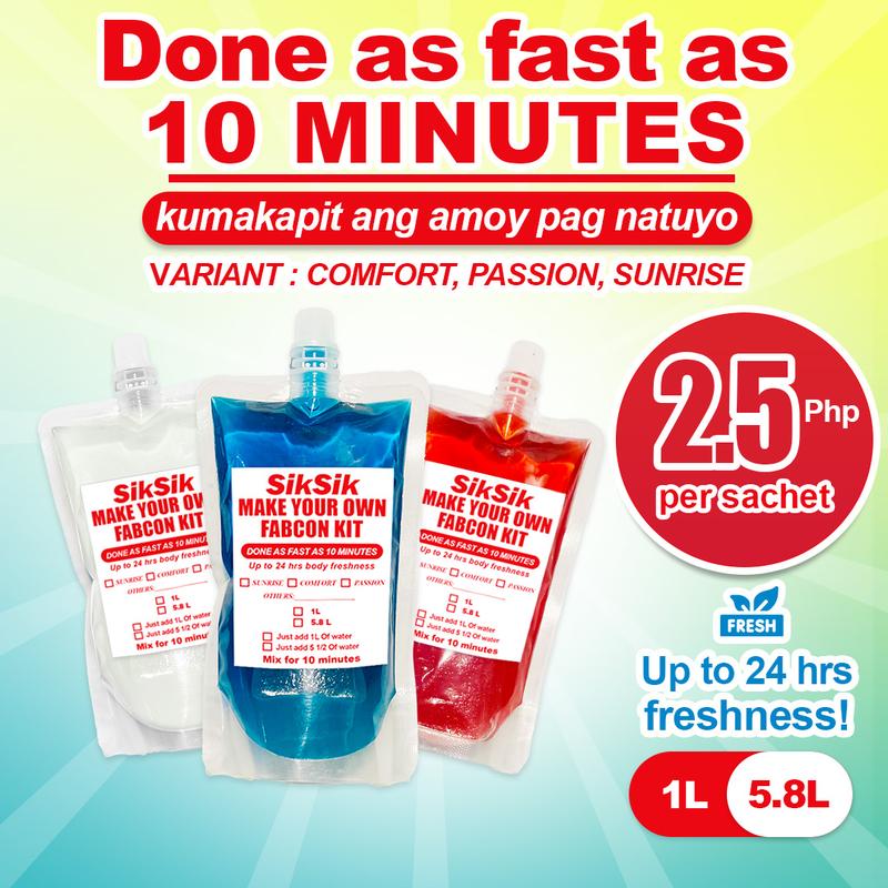 SikSik Ultra Premium DIY Make Your Own Fabric Conditioner ( Fabcon ...