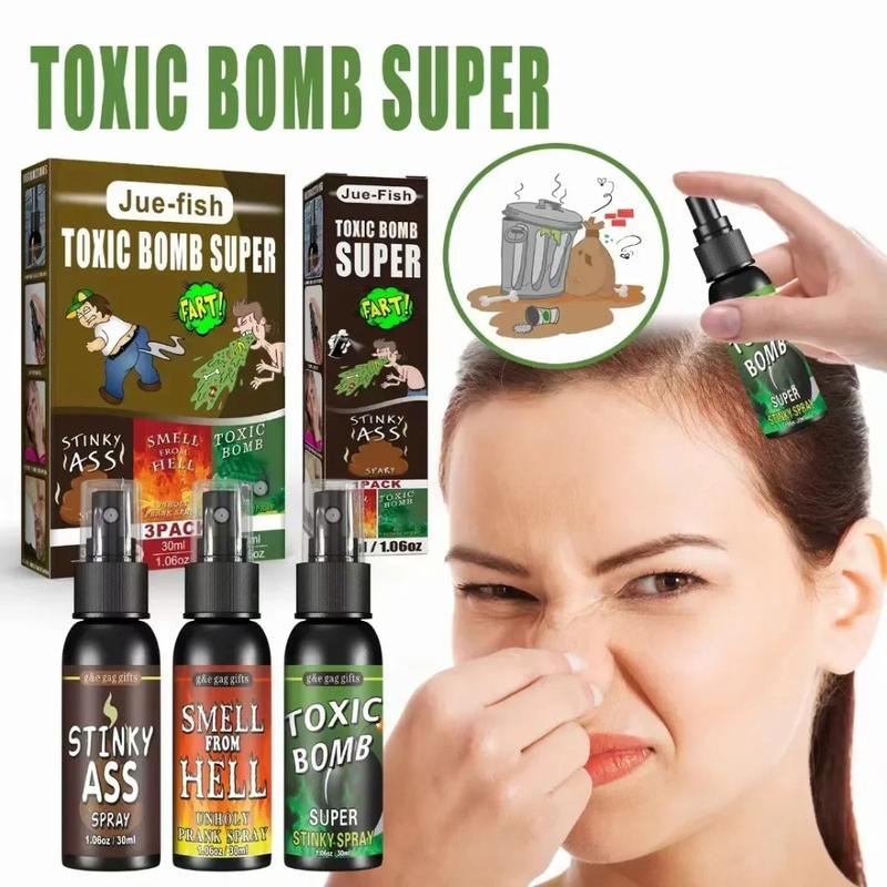 Liquid Prank Spray Can Emit Odor Bomb Odor Odor 30ml Fart Spray ...