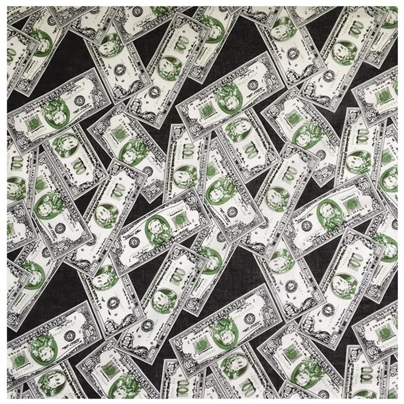 Hip Hop Cotton Multi-Purpose Bandana Square Scarf Dollar Bills - TikTok ...