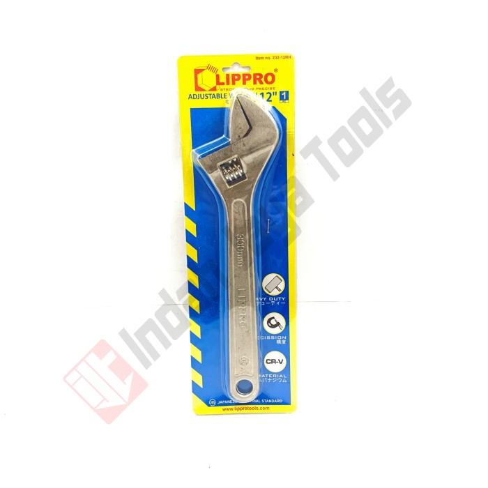 Jual LIPPRO 232-12RH Kunci Inggris 12 Inch - Adjustable Wrench Kunci ...