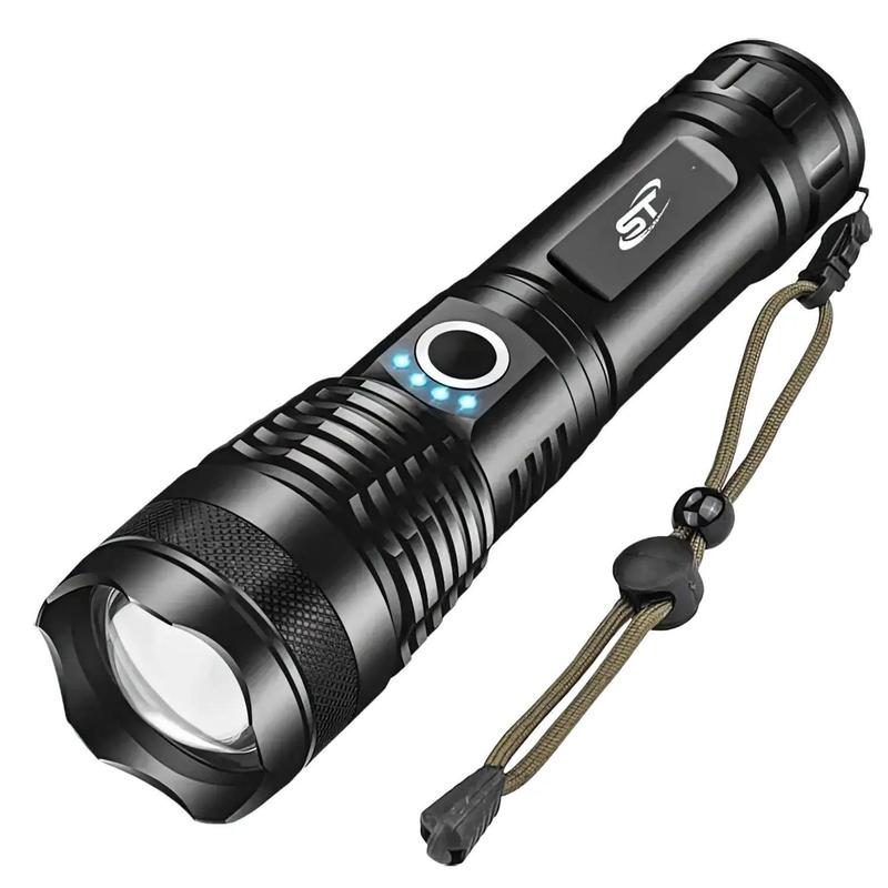 Suksestech Senter LED Zoom In Out Rechargeable 5 Mode Cahaya Super ...