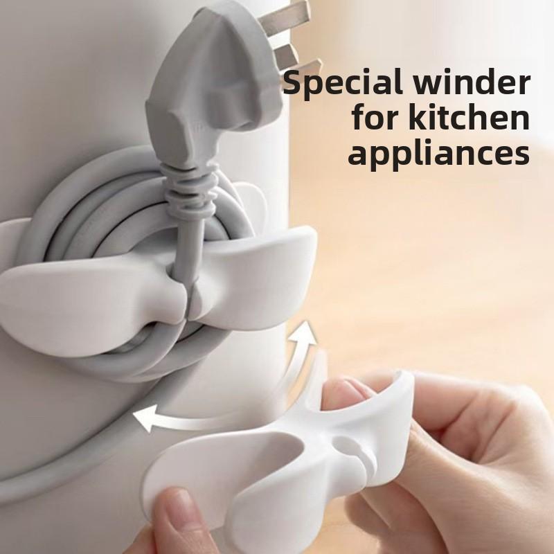 Household Kitchen Cable Organizer - No Drilling Plug Holder, - TikTok ...