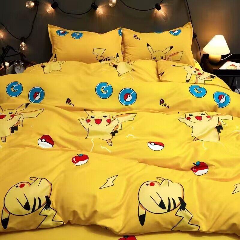 Set Empat Keping Katil Pikachu Kartun, INS, Diperbuat daripada - TikTok ...