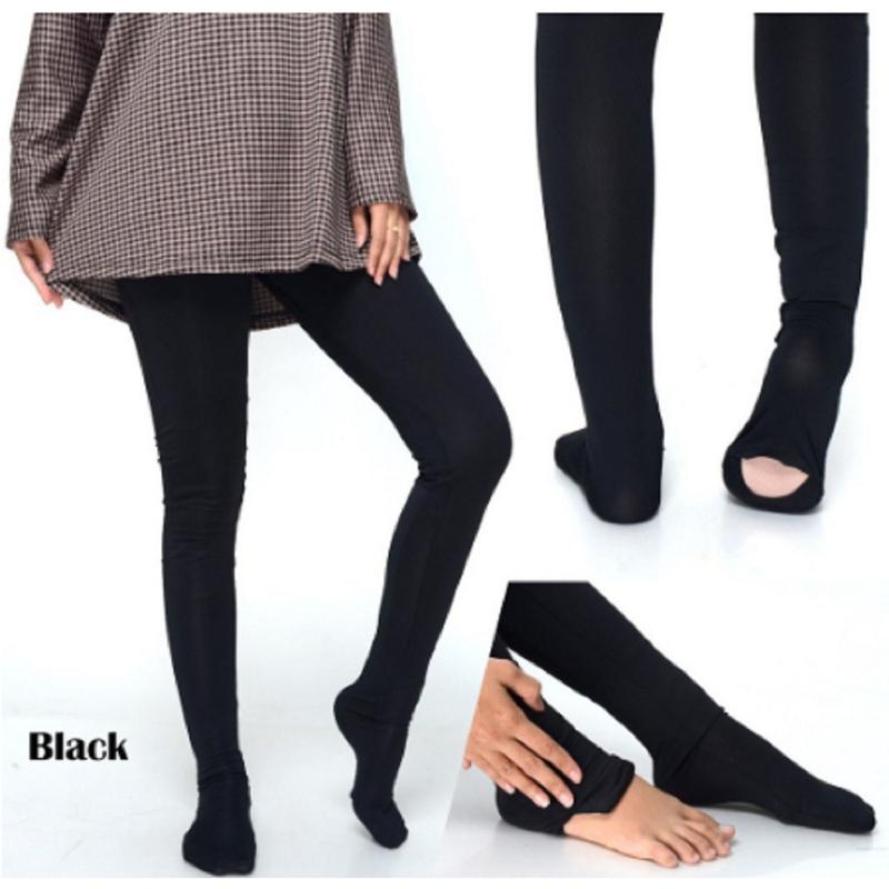 legging wudhu Muslimah jumbo polos BB 45-85kg BiG size Celana - Shop ...