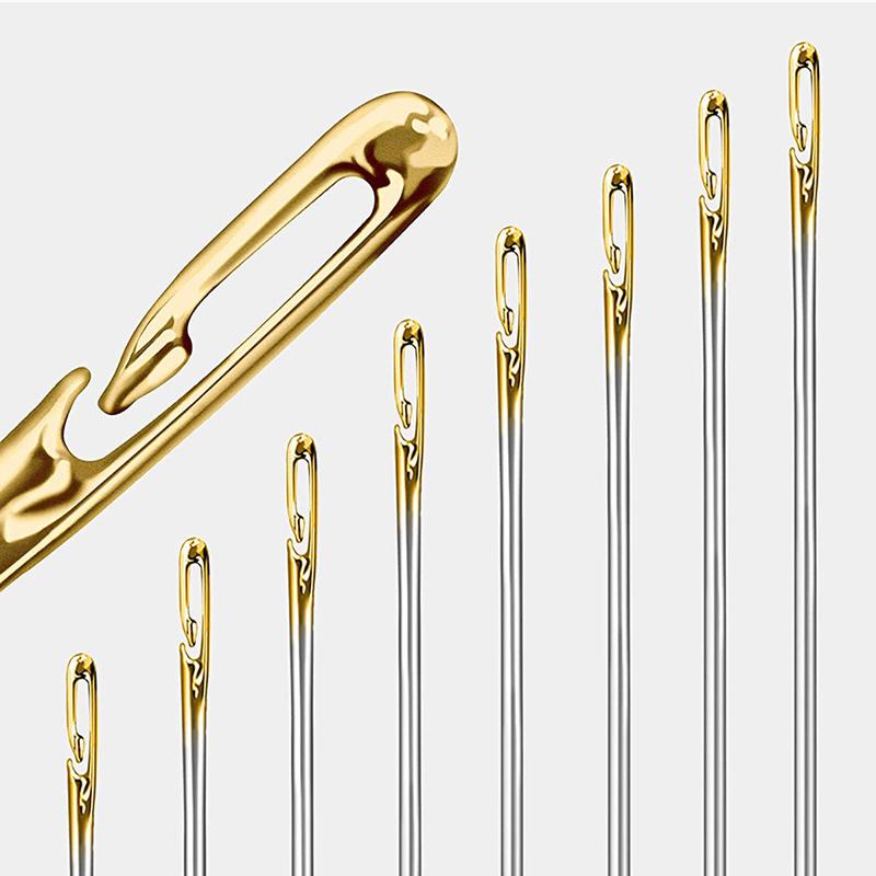 12 Pieces Needles Easy to Use Needle Hand Embroidery Needles - TikTok ...