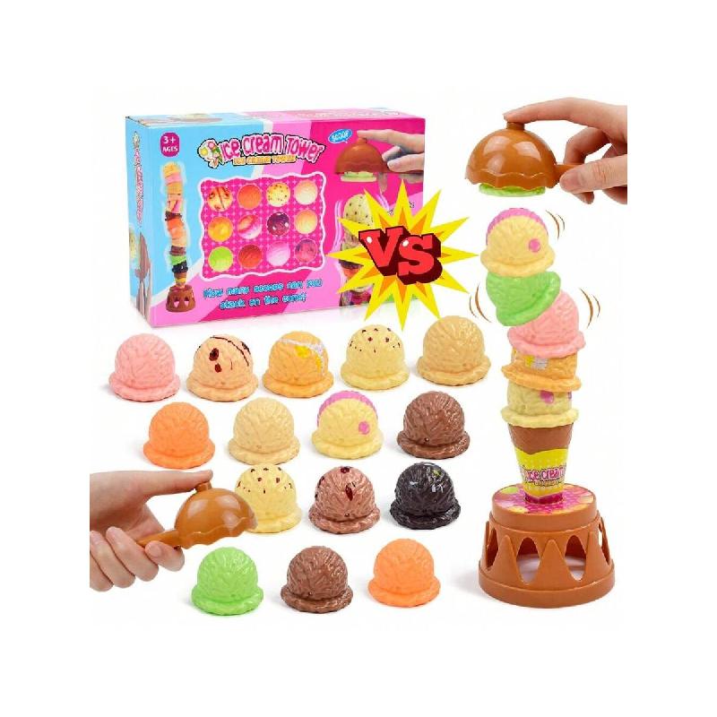 20 Packs of Children's Ice Cream Stacking Toys 3 +| Montessori - TikTok ...