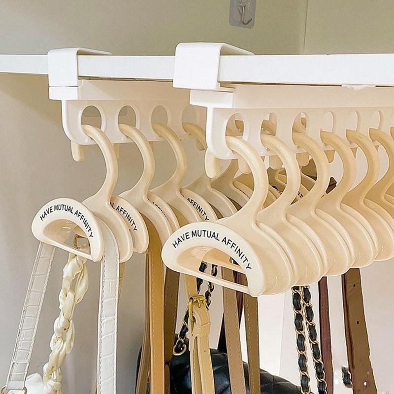 4Pcs Durable Multifunction Wardrobe Handbag Organizer Widen Arched ...