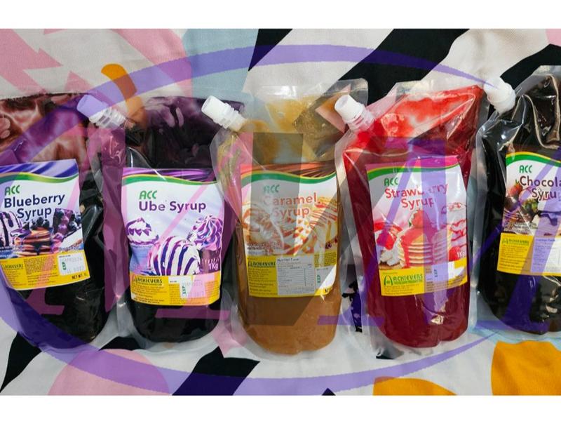 ACC Syrups Chocolate, Strawberry, Caramel, Ube, Blueberry 1kg - TikTok ...