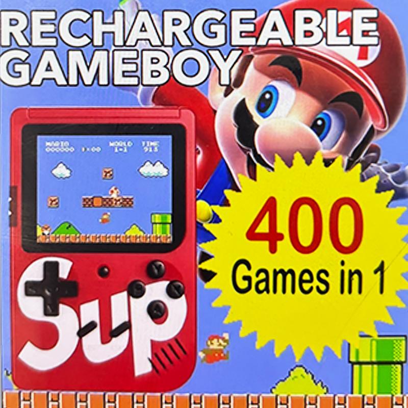 Konsol Permainan Pegang Tangan Mini, Tema Super Mario, Permainan ...
