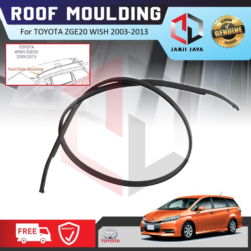 MTIS MOULDING ROOF TOYOTA ZGE20 ZGE21 WISH SEPET 2003 - 2013 - TikTok ...