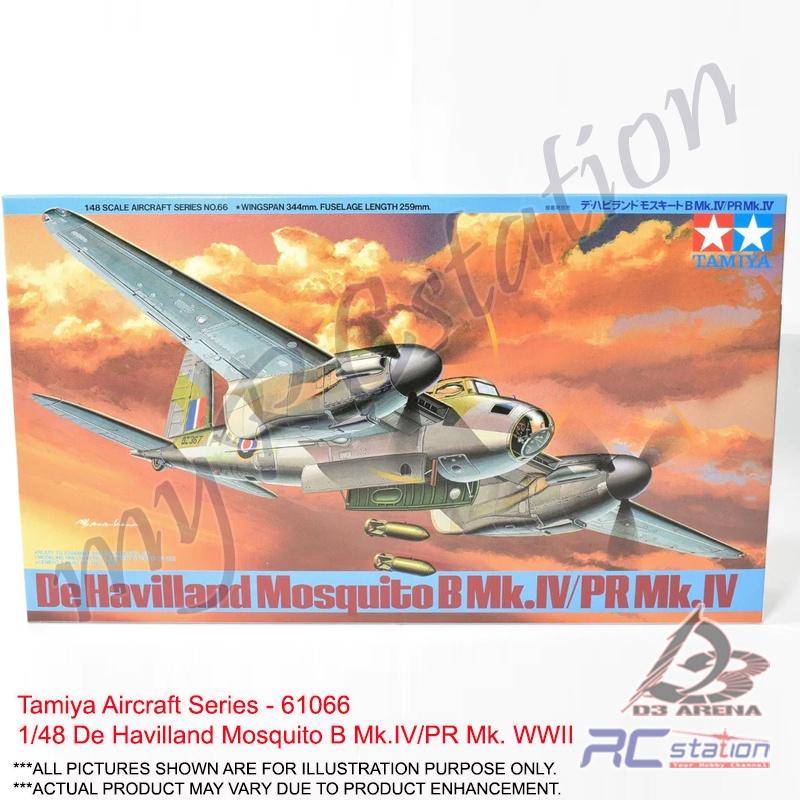 Tamiya Scale Models #61066 - 1/48 De Havilland Mosquito B Mk.IV/PR ...
