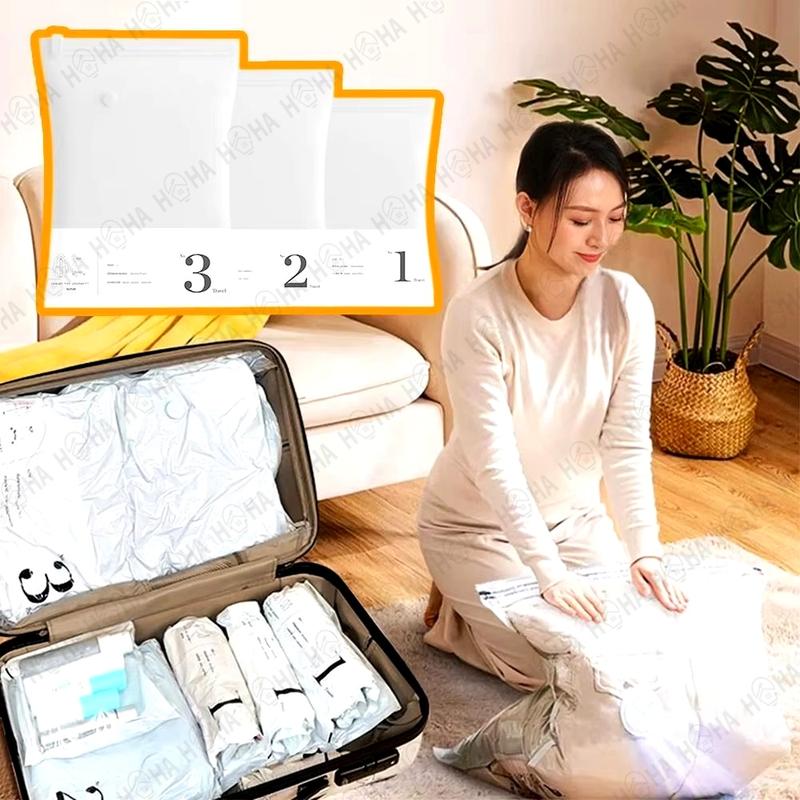 【NEW- No Need Pump】Auto Sealed Vacuum Bag Thicken Resealable - TikTok ...