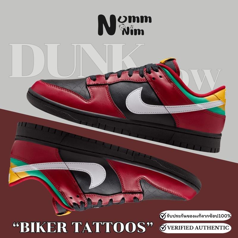Nike Dunk Low Retro LTD "Biker Tattoos" FZ3057-001 ของเเท้ 100% ...