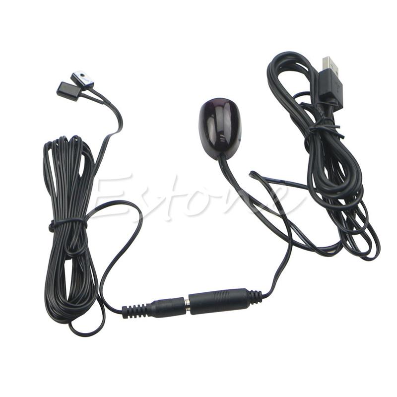USB Adapter Infrared IR Remote Extender Repeater 1 Receiver 2x ...