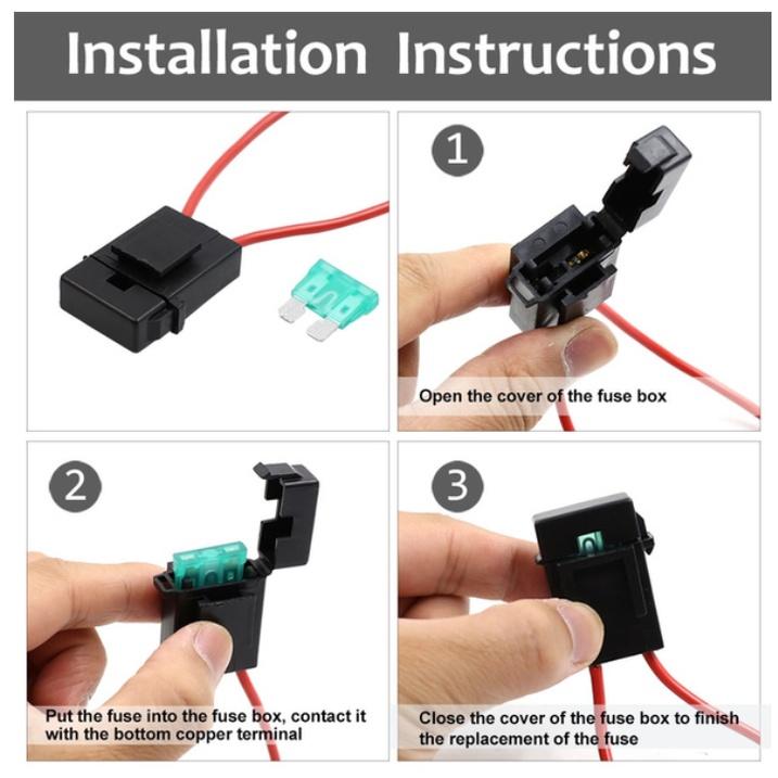 1Pcs Plug in Fuse Holder Box for Standard Fuse car universal - TikTok ...