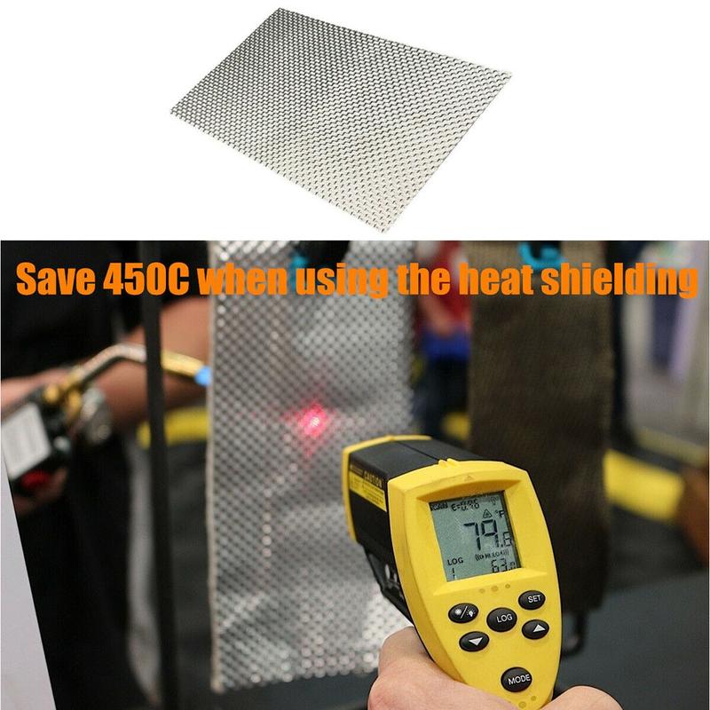 Embossed Aluminum Heat Shield 300mm x 500mm Turbo Manifold Exhausts ...