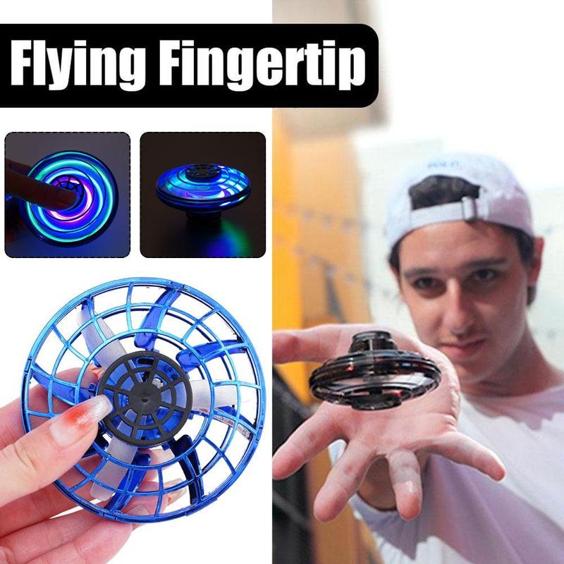 Flynova Pro Flying Spinner Magical Mini UFO Flying Saucer Gyro - TikTok ...