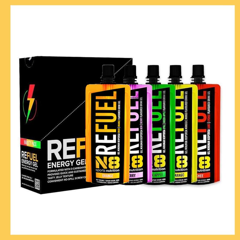【READY STOCK】 N8 Refuel Energy Gel 10PCS/Box – Pineapple Lim - TikTok ...