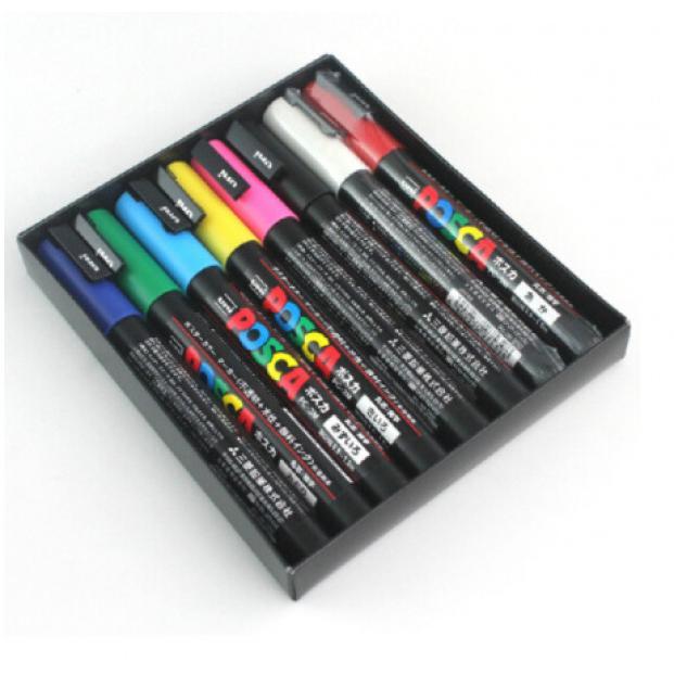 Pen Penanda Pop Posca, Uni, PC-3M, 0.9mm, Dakwat berasaskan air ...