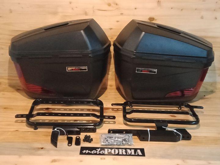 SEC 23 Liters Left and Right Side Pannier Box with Free Bracket ...