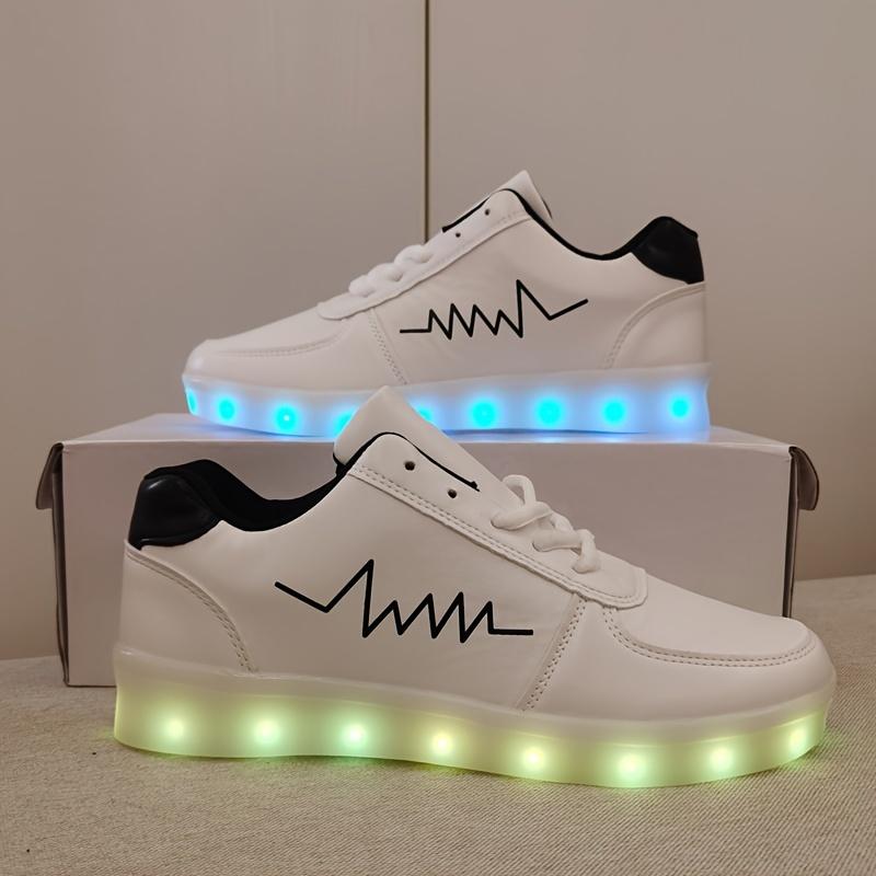 Rechargeable Colorful Luminous Shoes - Shuffle Dance Shoes for - TikTok ...