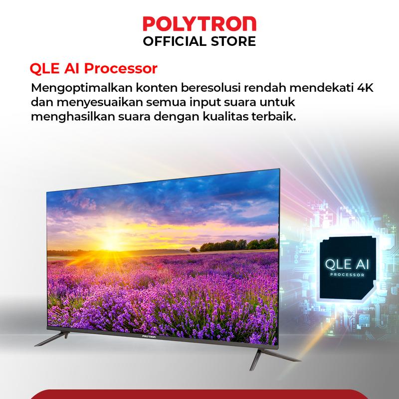 POLYTRON Smart Cinemax EQLED 50 Inch PLD 50QG9059 Prmo akhir tahun ...