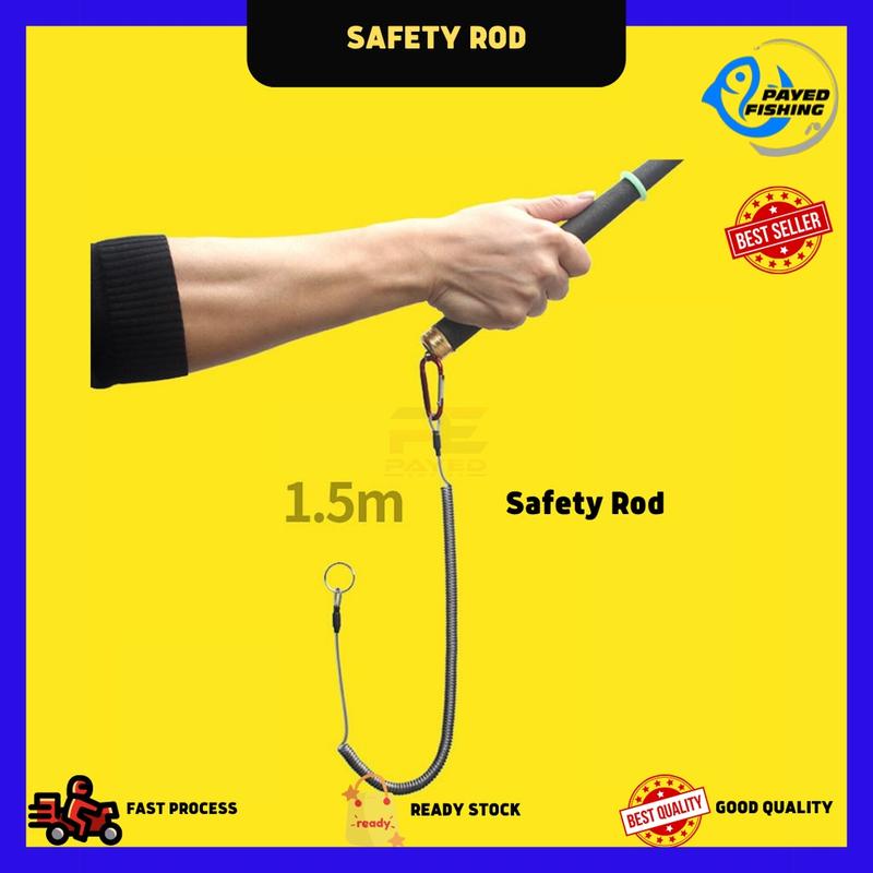 Tali Pengikat Rod Joran Safety Fishing Rod untuk Keselamatan - TikTok ...
