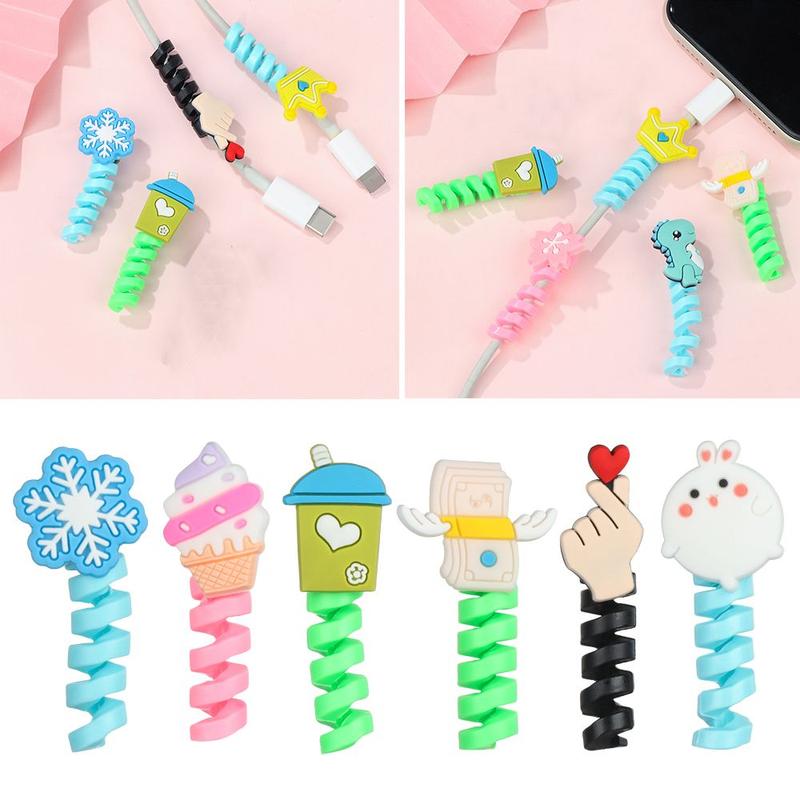 USB Protective Case Clip Data Line Protector Cord Protectors - TikTok ...