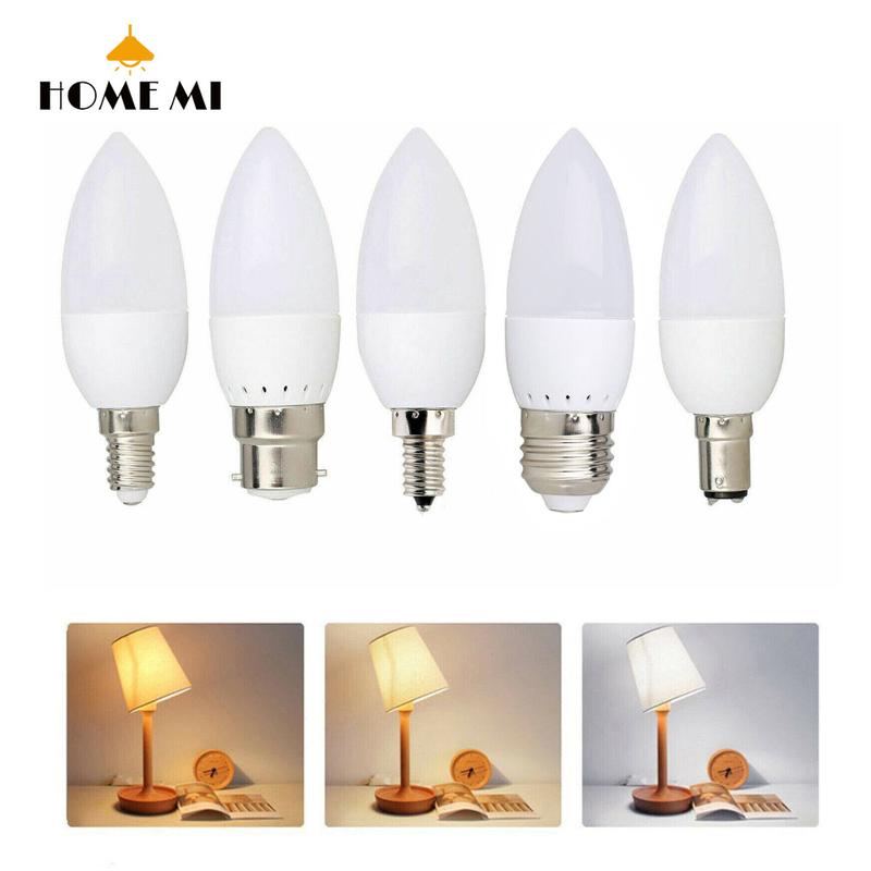 Lampu Lilin LED, HOME MI, Tersedia dalam saiz E27, B22, E12, - TikTok ...