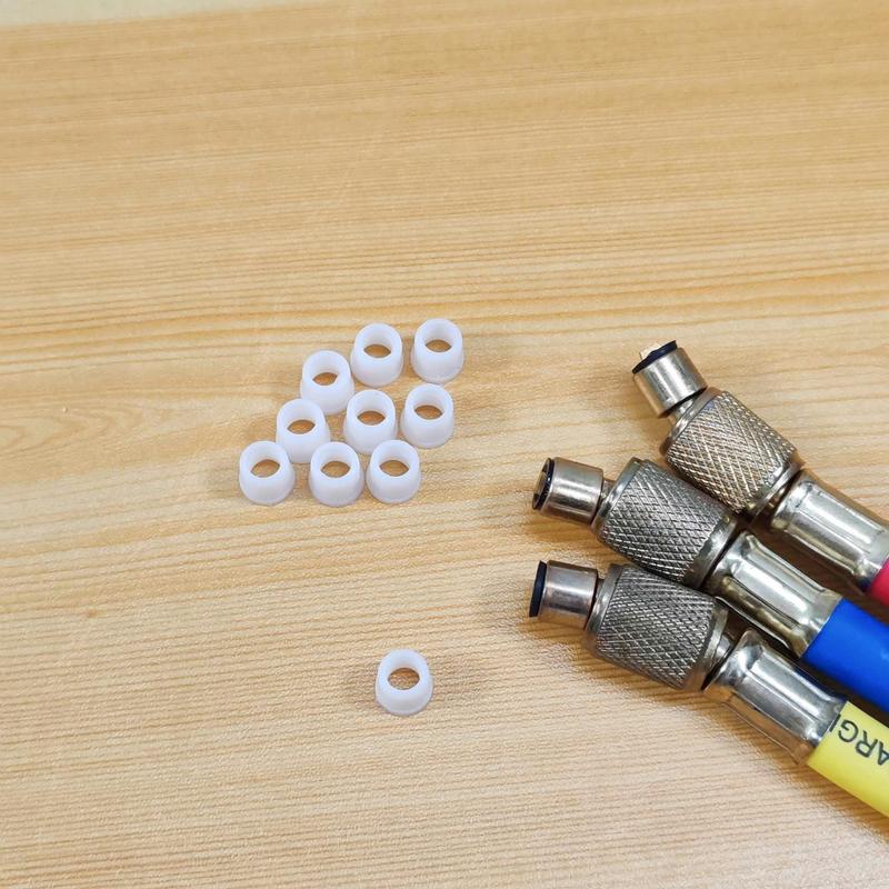 YeeFixx (10pcs) white rubber of inner valve charging hose replacement ...