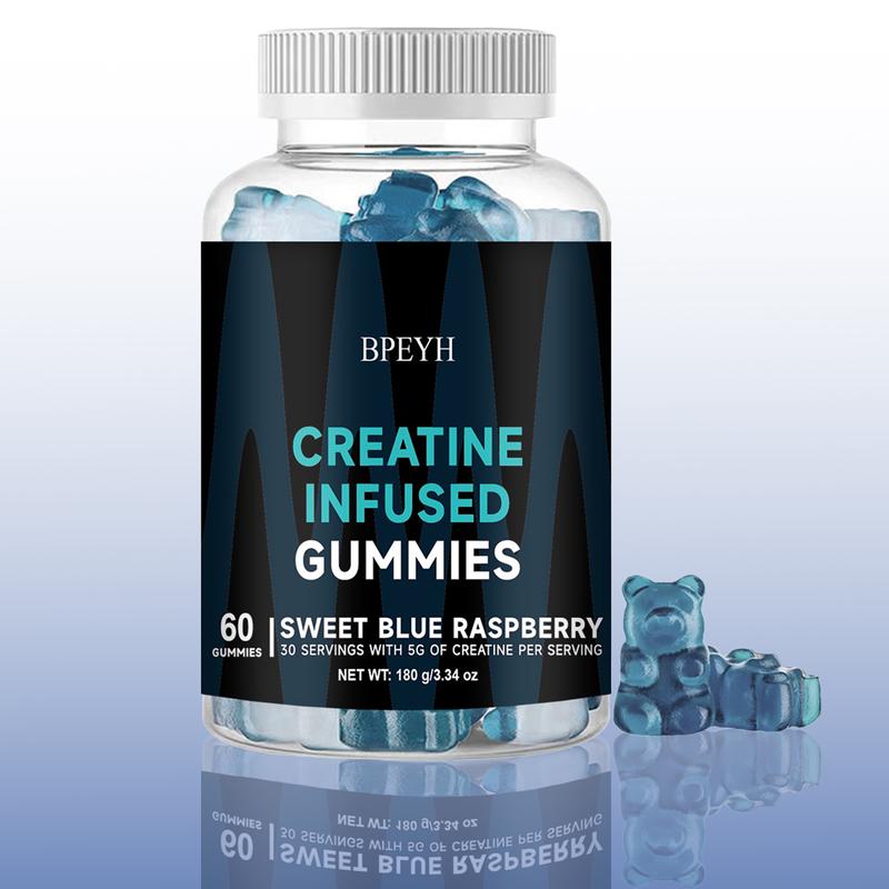 BPEYH Creatine Infused Gummies (new upgrade) 60 Dietary 30-Day Supply ...