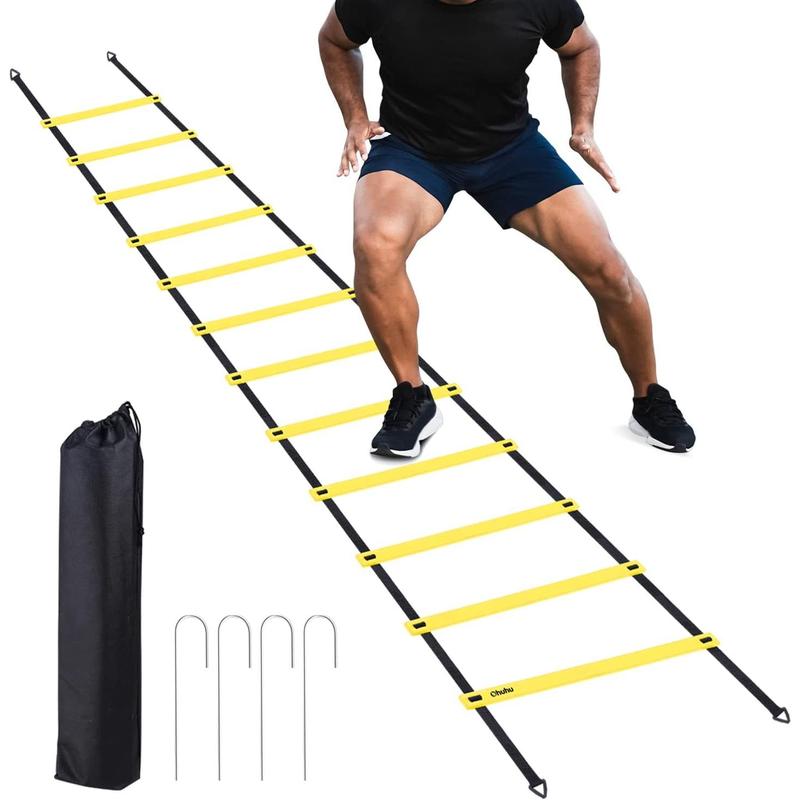 Agility Ladder Speed Training Set 12 Rung 20ft Exercise Ladders ...