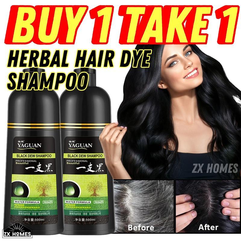 [BUY 1 TAKE 1] BLACK DEW SHAMPOO Yaguan Black Hair Shampoo Turn ...