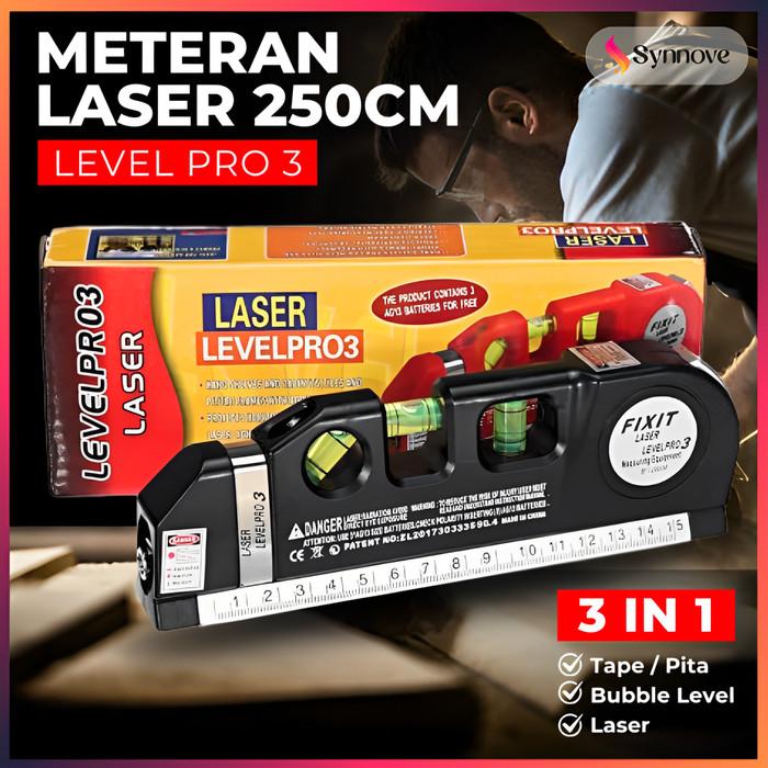 Promo Waterpass Laser Digital Laser Level Pro 3 Laser Laveling Bangunan ...
