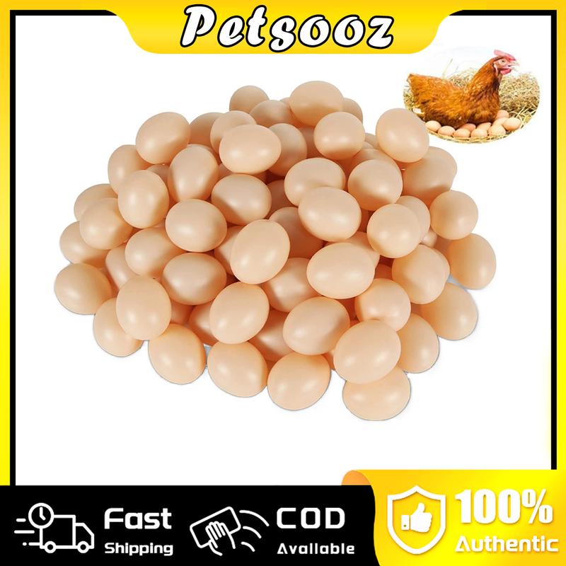11Pcs Plastic Dummy Eggs Artificial Simulation Easter Egg Poultry ...