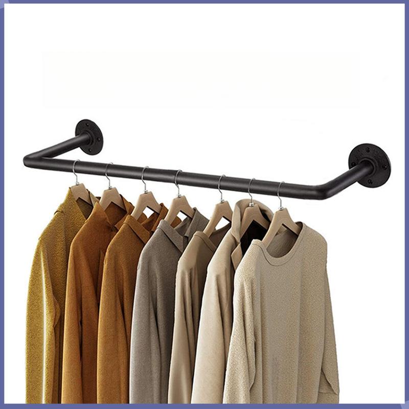 (New) Adjustable 80/100/120cm Wall Mounted Clothes Bar | Bes - TikTok ...