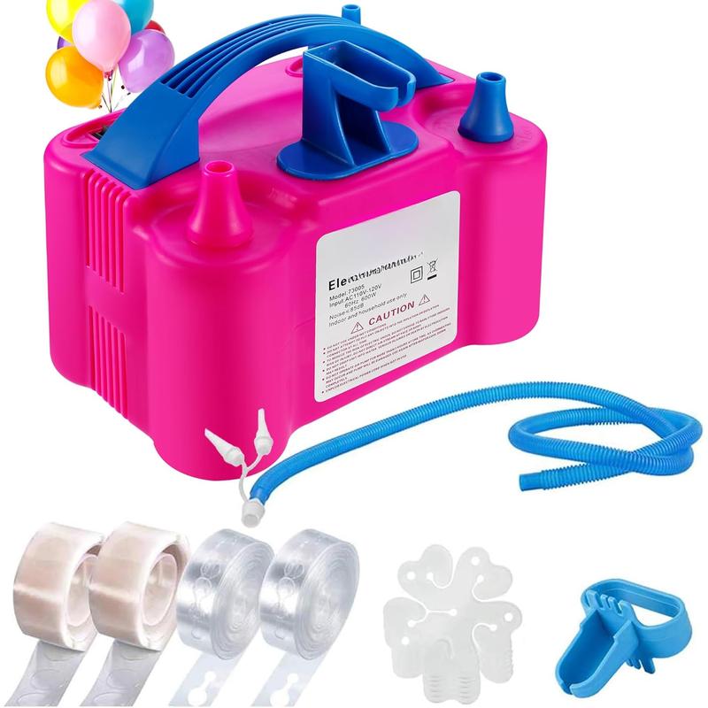 Balloon Pump Electric and Balloon Tying Tool in One, Portable Balloons ...