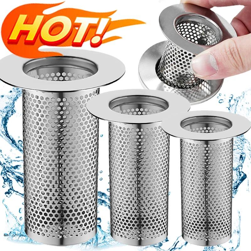 Stainless Steel Floor Drain Filter Kitchen Bathroom Anti-clo - TikTok ...